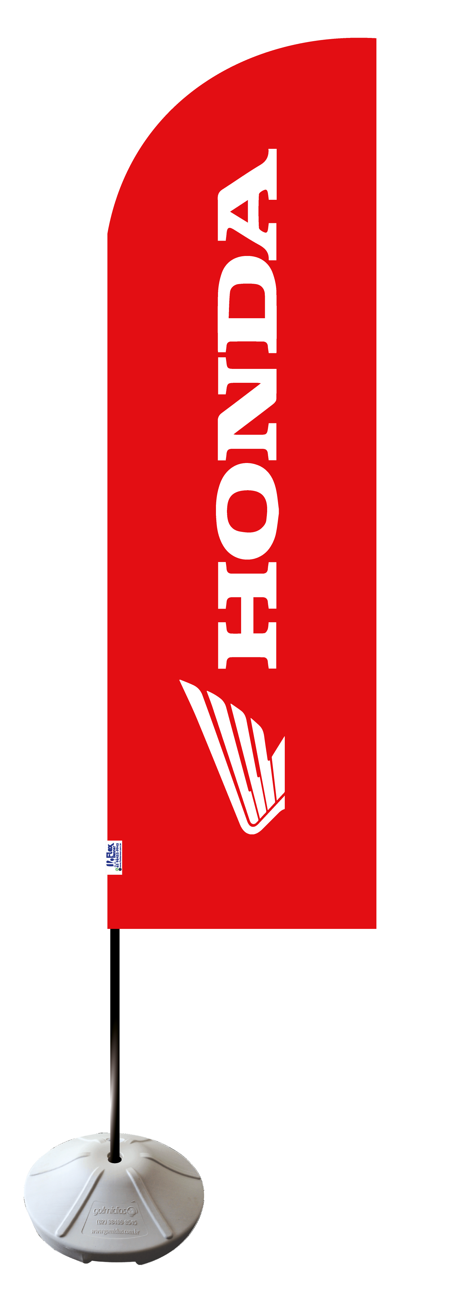 Wind Banner - Modelo Faca | Flex Banner
